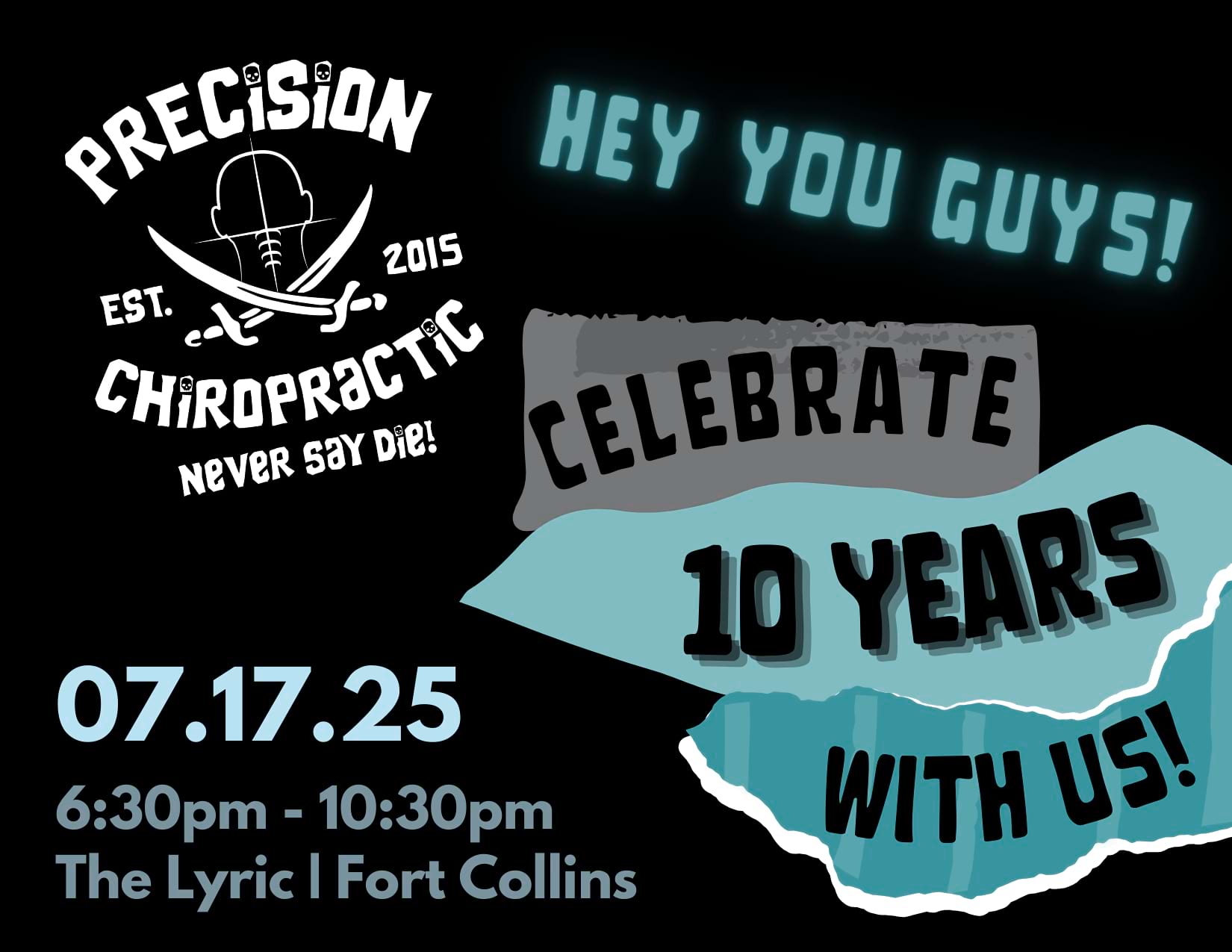Precision Chiropractic's 10-Year Party! - Precision Chiropractic